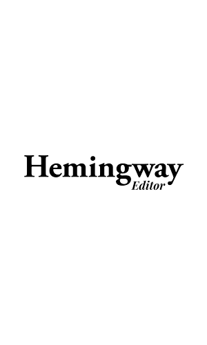 Hemingway Editor/App